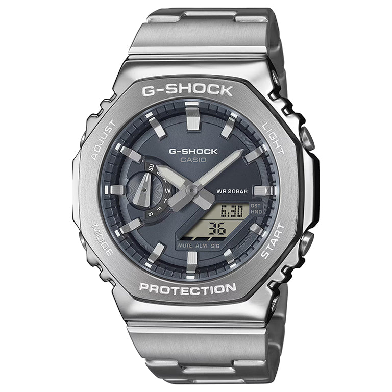GM-2110D-8AER - G-SHOCK Metal Covered Gris – Nacho Cieza